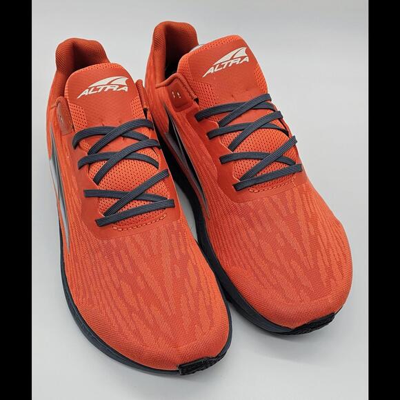 Altra | Shoes | Altra Mens 5 Rivera Running Sneakers Orangegray Foot ...